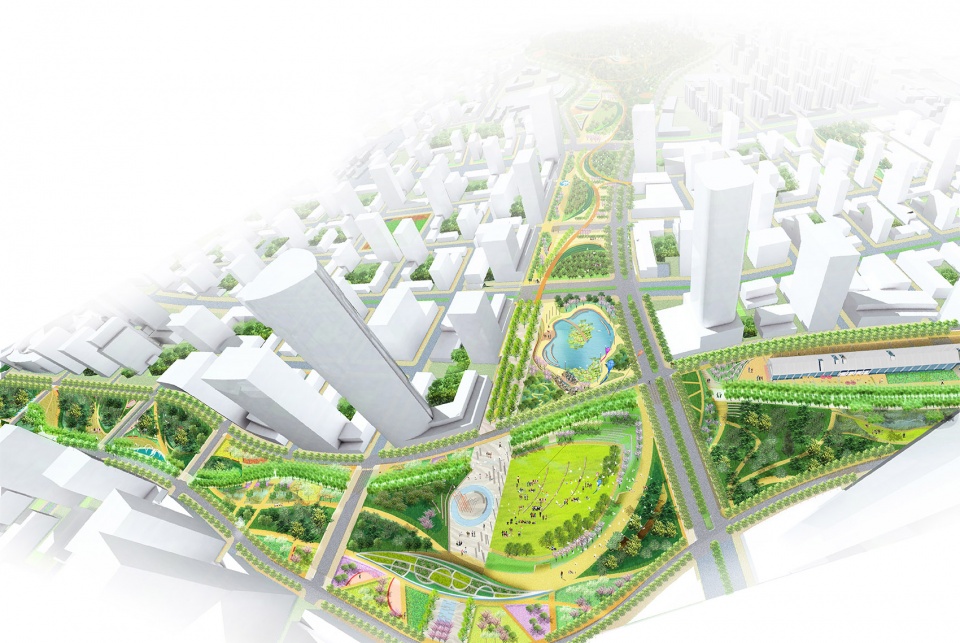 济南绸带公园景观设计 / SOM - docin.com豆丁网