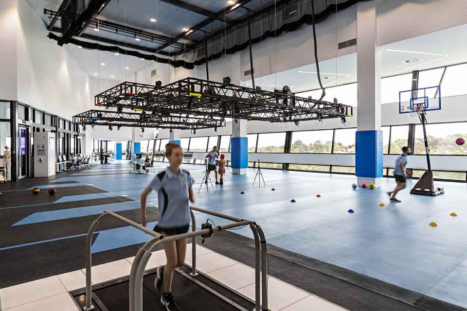 迪肯大学室内运动与体育科学专业教学楼，澳大利亚 / DS Architects - docin.com豆丁网