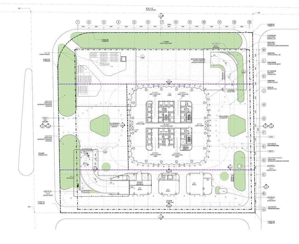 星河湾中心，广州 / SOM - docin.com豆丁网